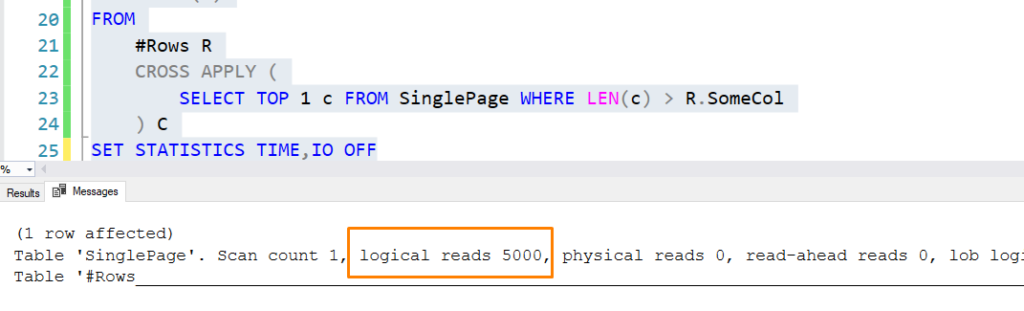 Cuidados ao interpretar o Logical Reads no SQL Server | The Sql Times